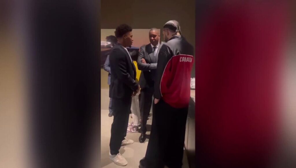 Kyle Lowry, Drake e Masai Ujiri marcam presença em lançamento de ...