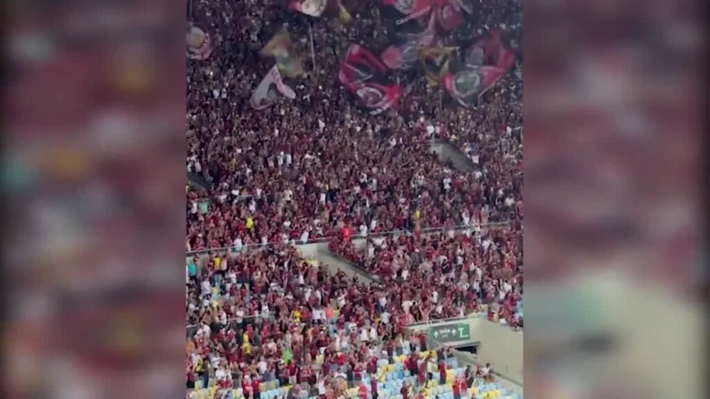 O Gabigol voltou! Torcida do Fla entoa o nome do jogador após atacante fechar a goleada sobre o ...