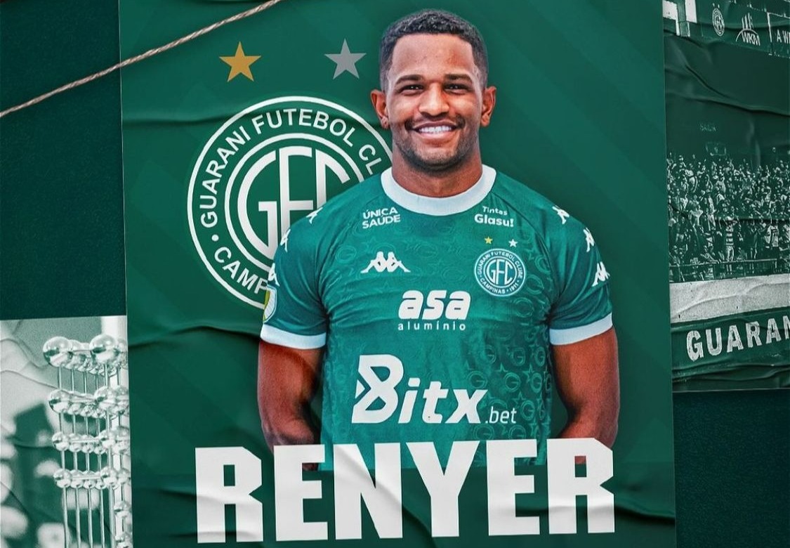 Renyer deixa o Santos de graça e fecha com o Guarani para disputa da ...