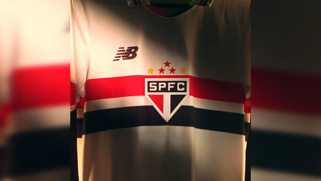 Novos mantos! São Paulo e New Balance apresentam as camisas 1 e 2 do ...