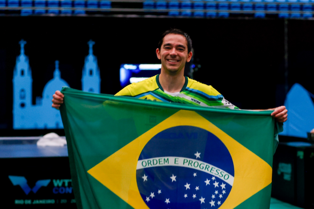 Hugo Calderano conquista o WTT Contender Rio de Janeiro