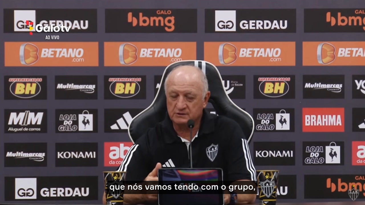 Felipão opina sobre clássico logo no início do Campeonato Mineiro ...