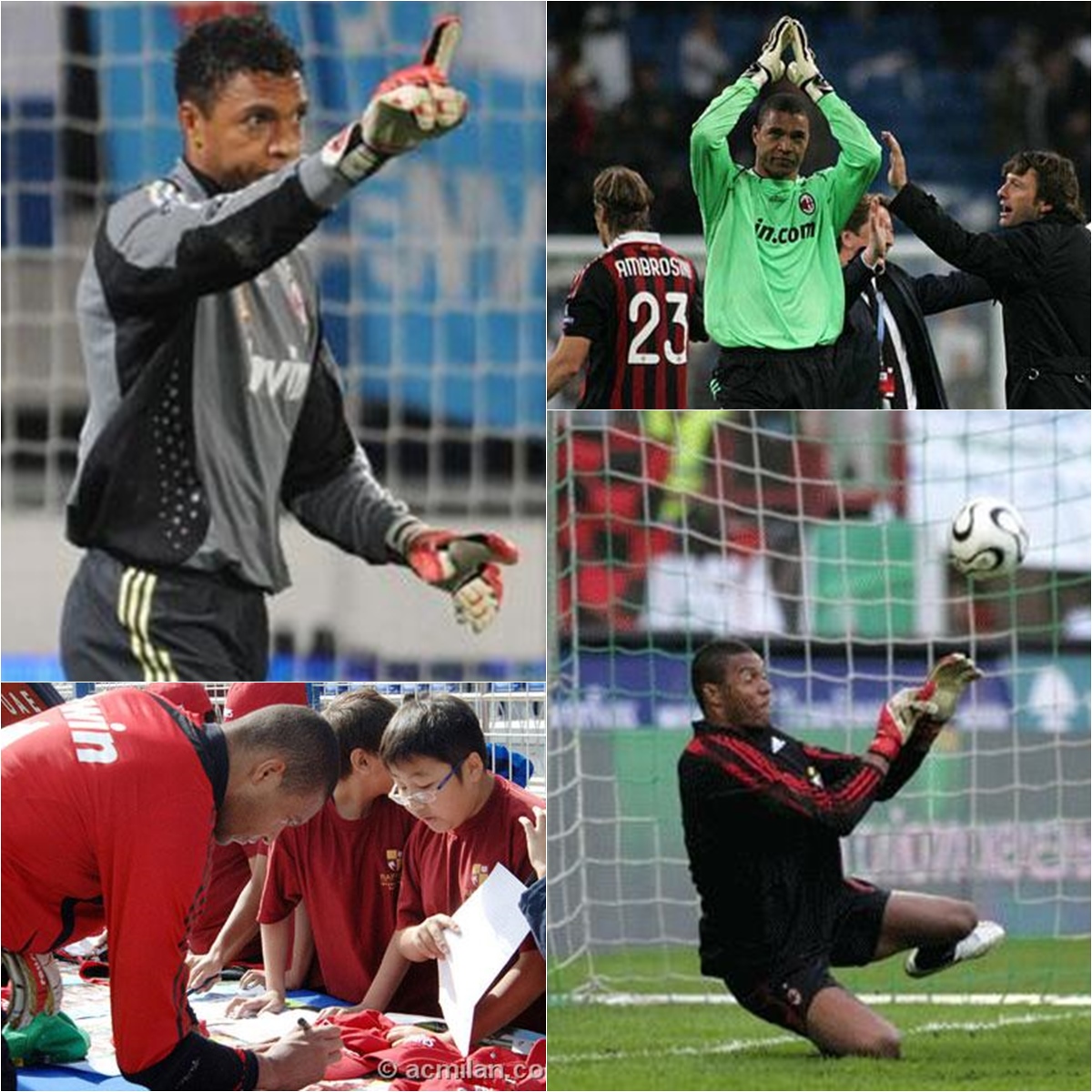 Dida completa 42 anos: relembre a carreira do goleiro em fotos - Gazeta ...