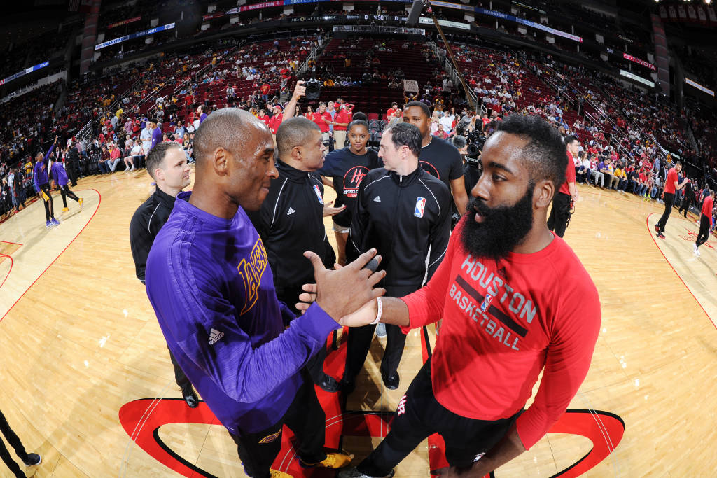 Kobe faz 35 pontos perto do adeus, mas é ofuscado por show de Harden ...