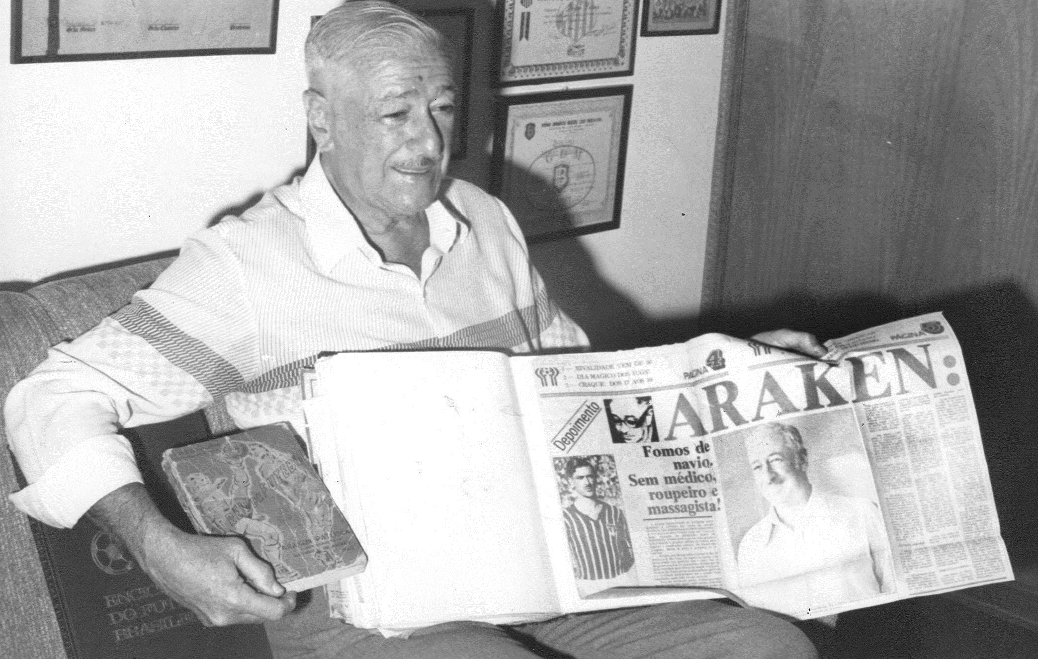 Santos celebra 115º aniversário de Araken Patusca, ídolo das décadas de ...