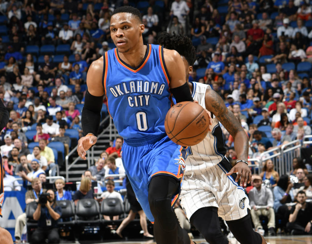 Westbrook faz 57 pontos, anota 38º triplo-duplo e OKC vence Magic ...