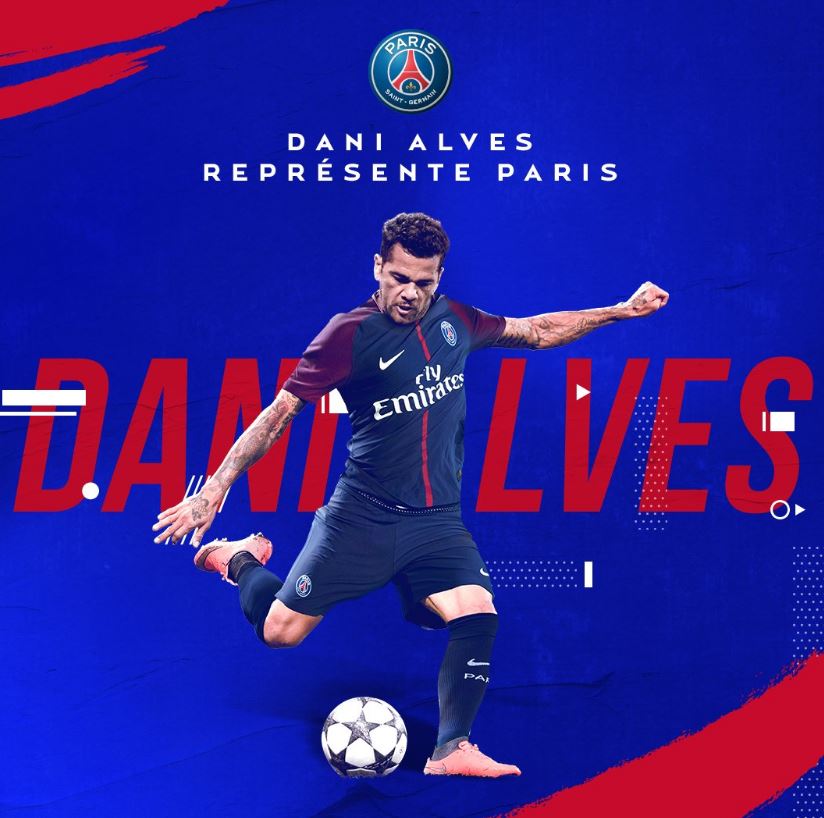 Apresentado, Daniel Alves assina por duas temporadas com o PSG - Gazeta ...