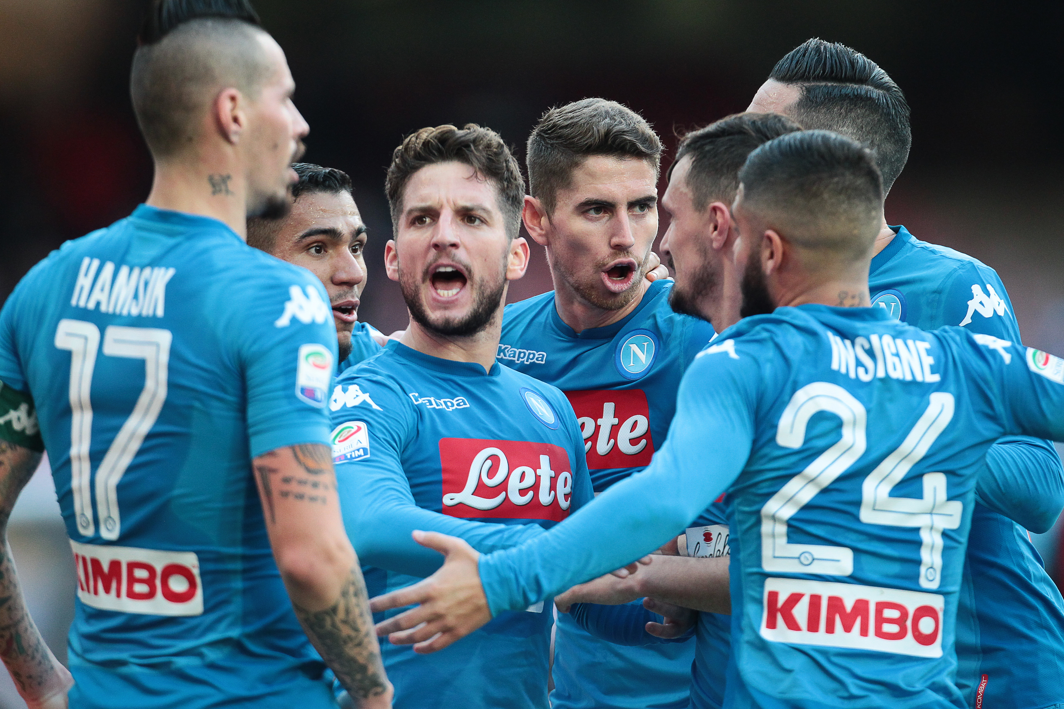 Com primeiro tempo eletrizante, Napoli vira sobre Sampdoria; Inter ...