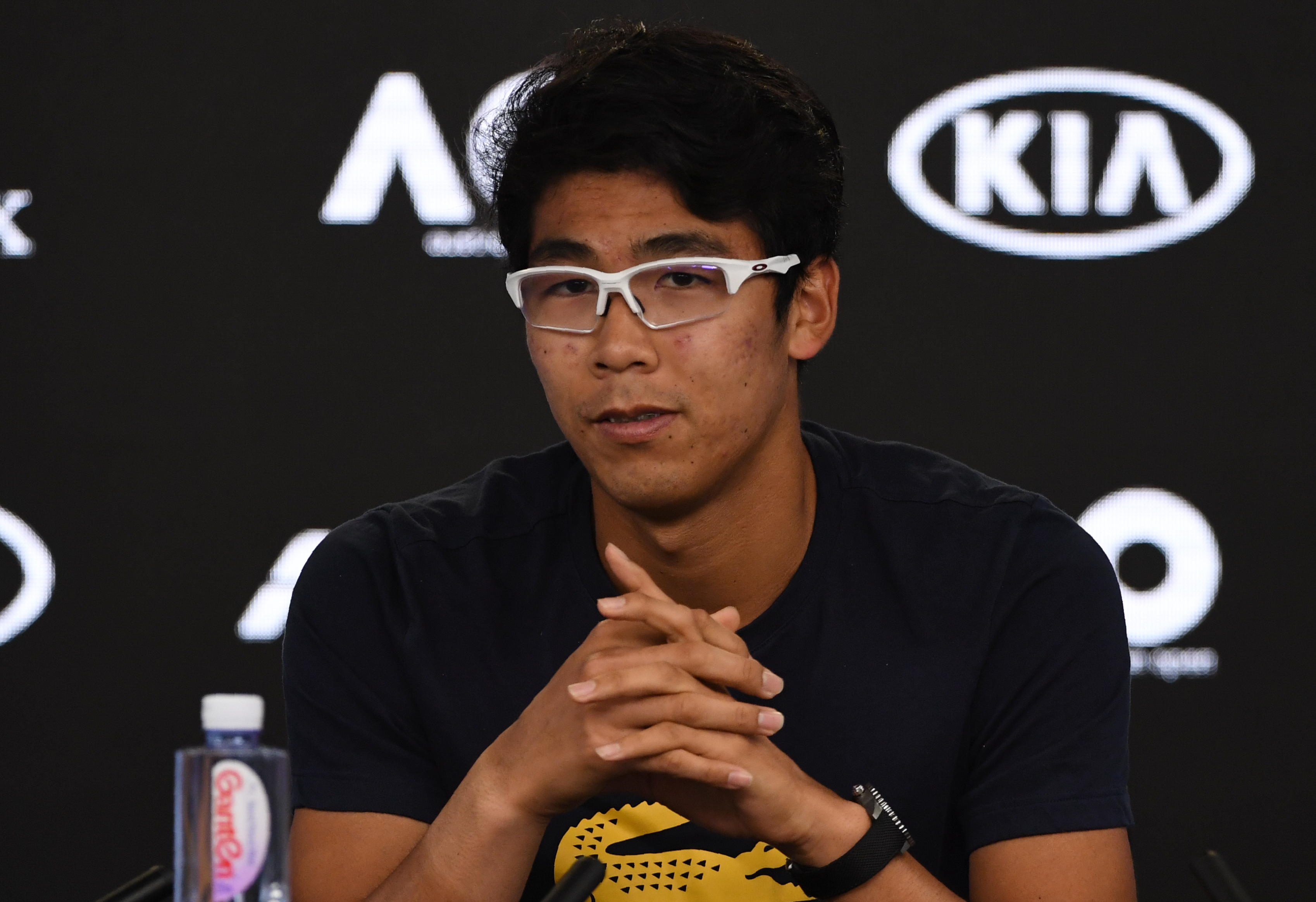 Chung mostra foto do pé machucado e explica desistência - Gazeta Esportiva