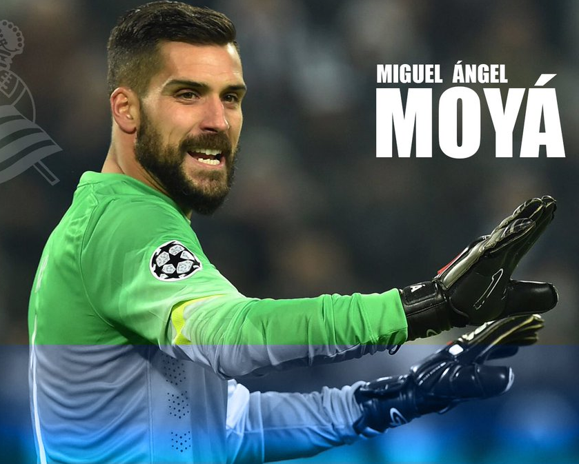 Goleiro Moyá é o novo reforço da Real Sociedad - Gazeta Esportiva