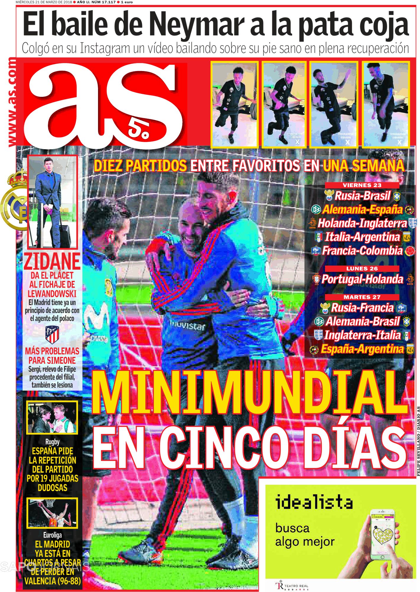 "Mini" Copa do Mundo e decisão de Iniesta são destaques na mídia ...