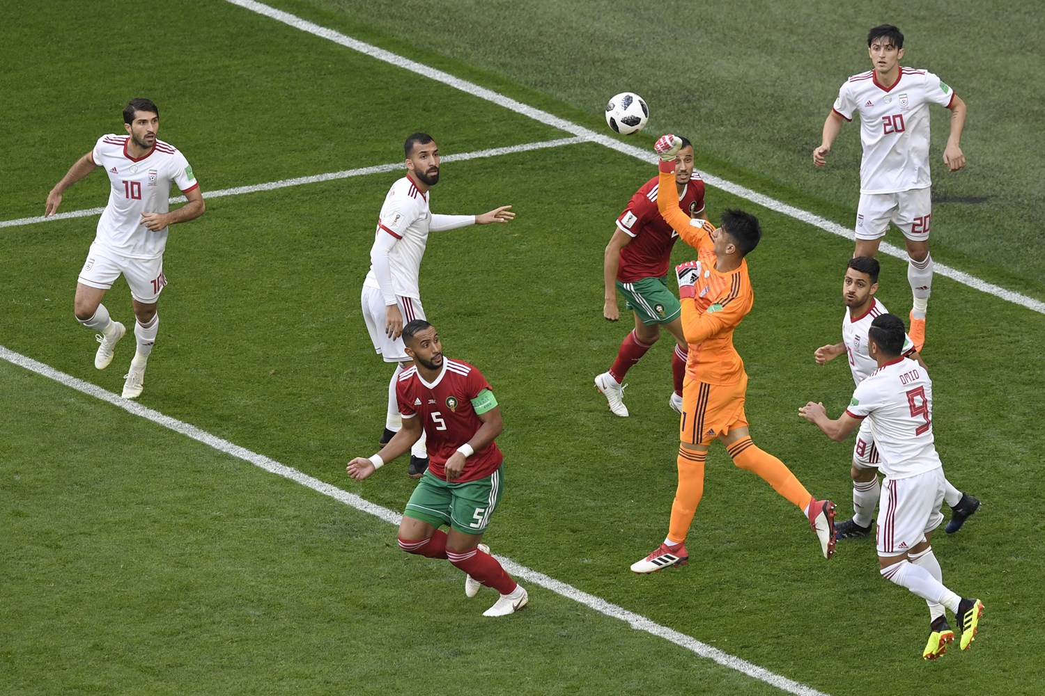 Irã x Marrocos: confira as fotos do confronto - Gazeta Esportiva