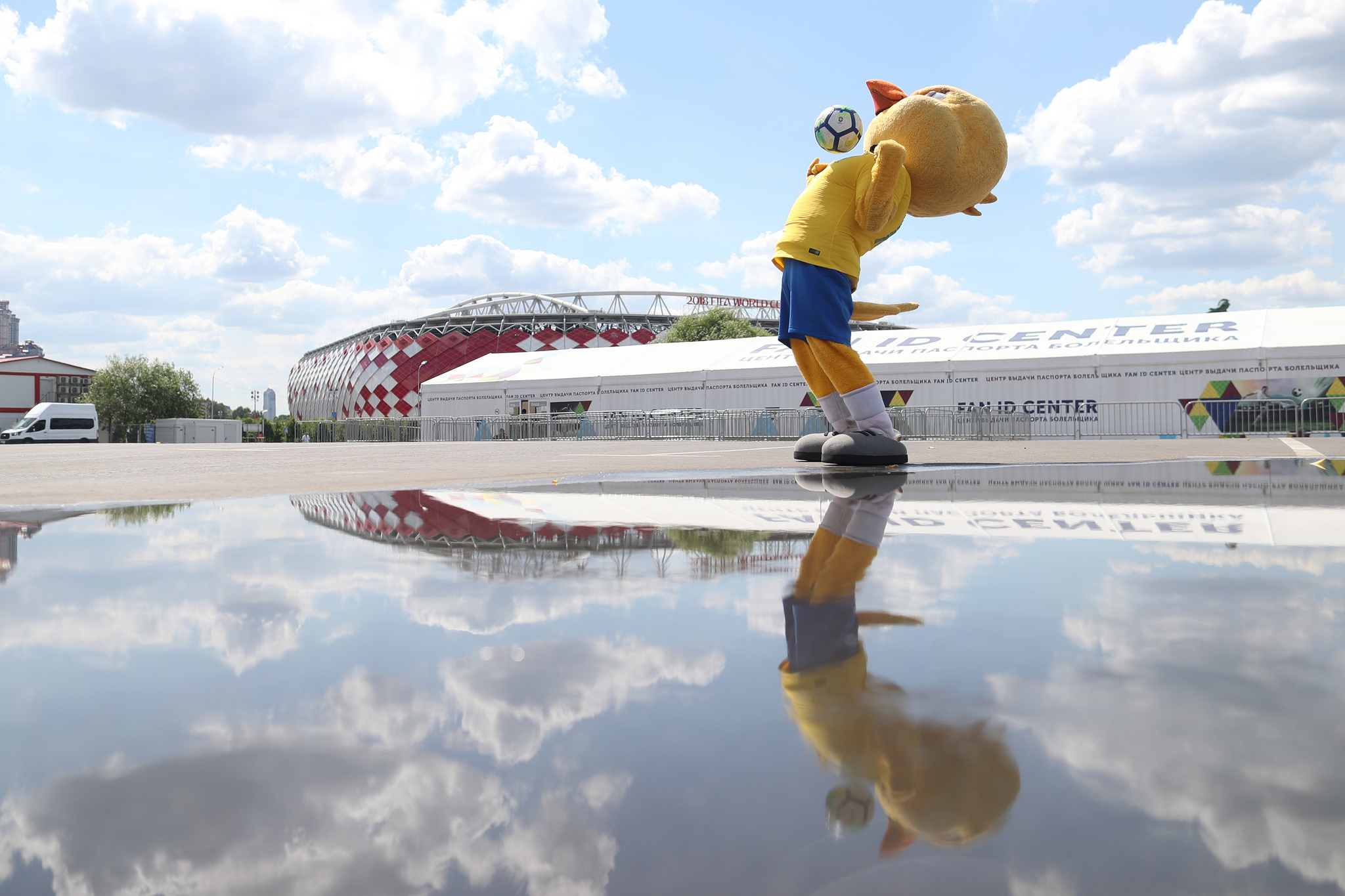 Veja fotos do Canarinho Pistola, mascote da Seleção Brasileira - Gazeta ...