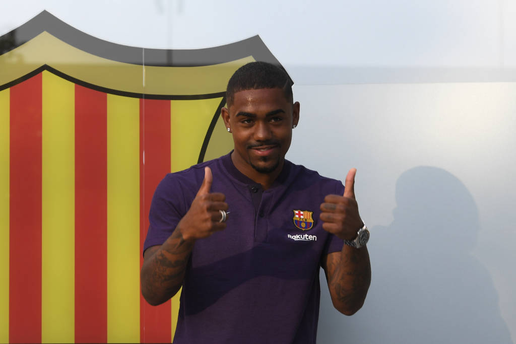 Malcom chega ao Barcelona e quer dar “alegria aos torcedores” - Gazeta ...