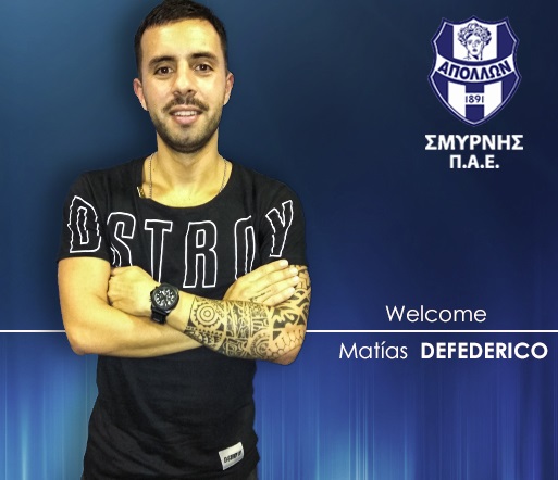 Ex-Corinthians, Defederico é anunciado em clube grego - Gazeta Esportiva