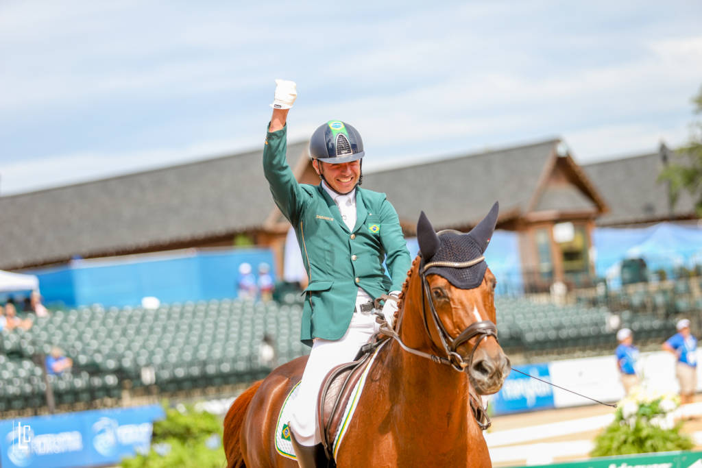 Rodolpho Riskalla conquista prata inédita no Adestramento Paraequestre ...