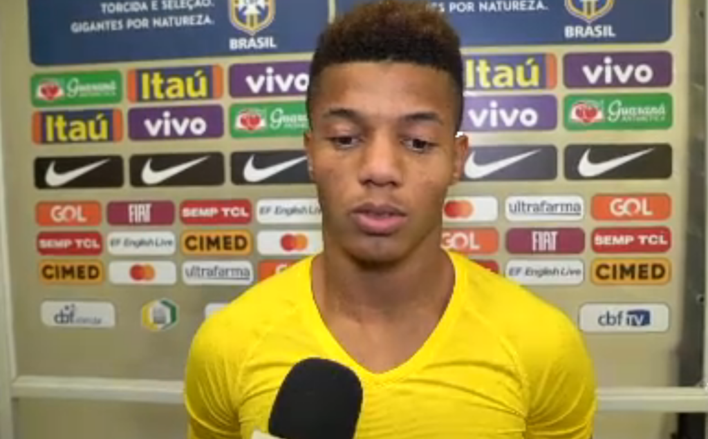 David Neres comemora estreia pela Seleção Brasileira - Vídeos - Gazeta ...