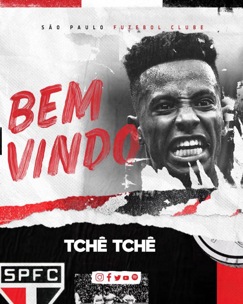 Em tom de brincadeira, São Paulo anuncia contratação de Tchê Tchê ...