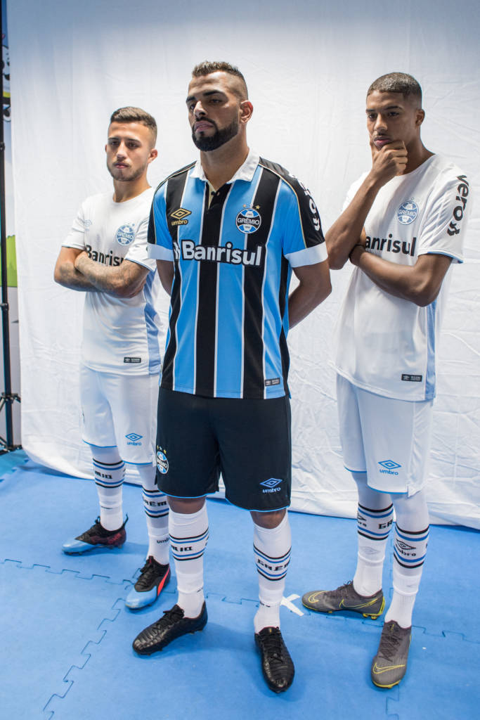 Confira os novos uniformes do Grêmio para a temporada - Gazeta Esportiva