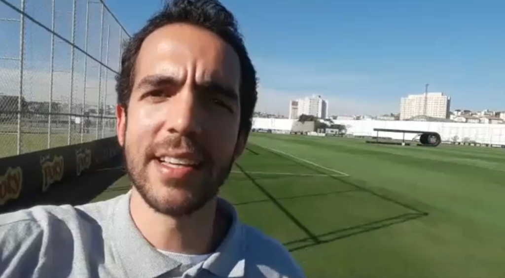 Jonas Campos com novidades do Corinthians direto do CT Joaquim Grava ...