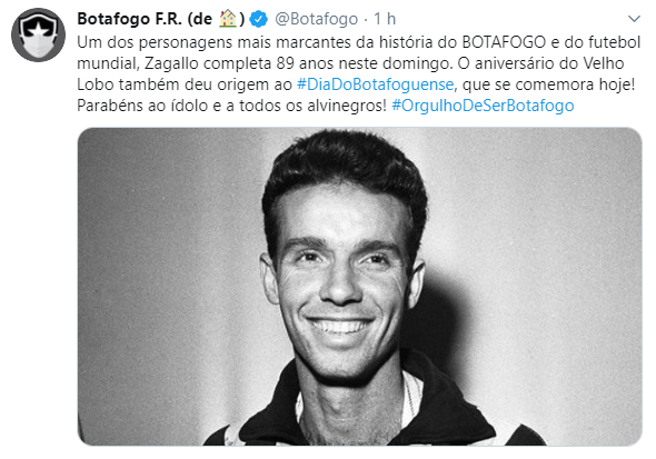 Zagallo completa 89 anos e recebe homenagens nas redes sociais; veja ...