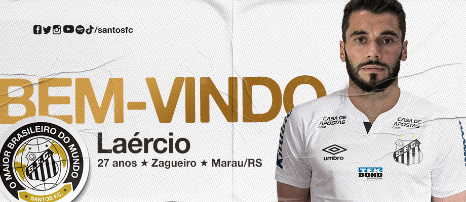 Santos anuncia Laércio, que diz: "Passei por momento de muita paciência ...