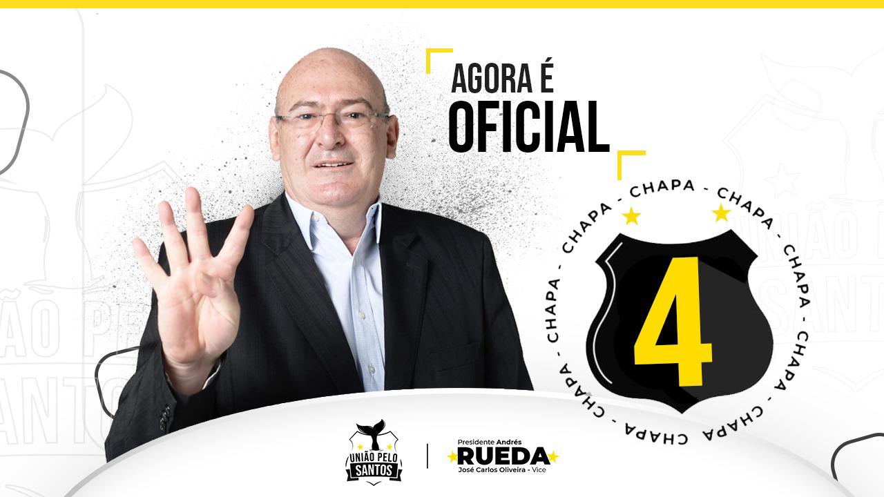 Andrés Rueda oficializa candidatura à presidência do Santos - Gazeta ...