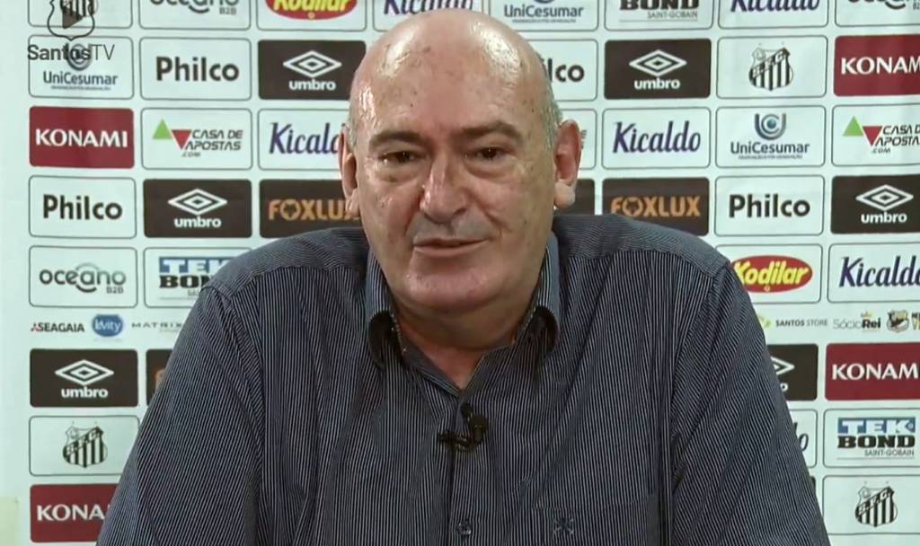 Confira como foi a coletiva do presidente santista Andres Rueda ...