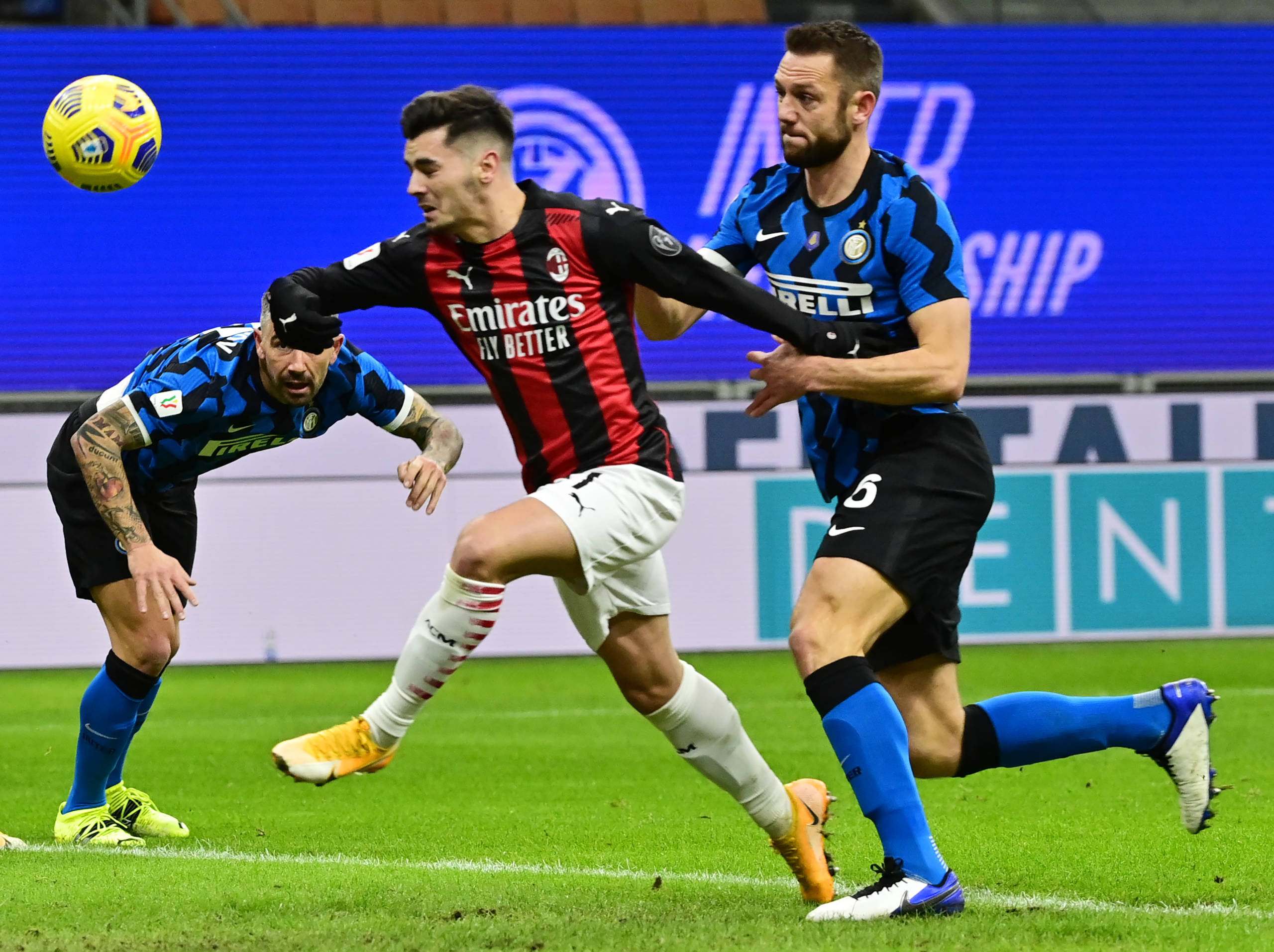 Confira as fotos de Inter de Milão x Milan pela Copa da Itália - Gazeta ...