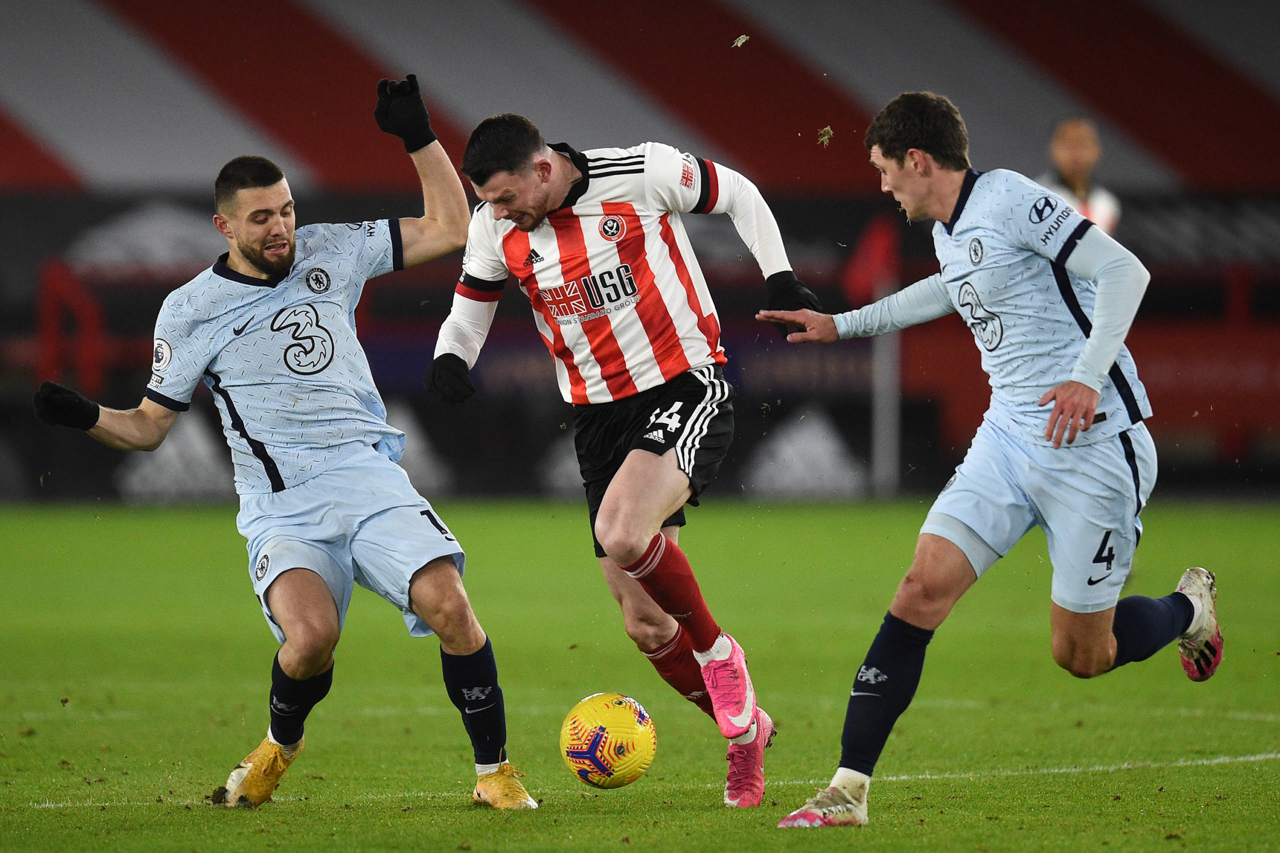 Confira imagens da partida entre Sheffield e Chelsea pelo Campeonato ...