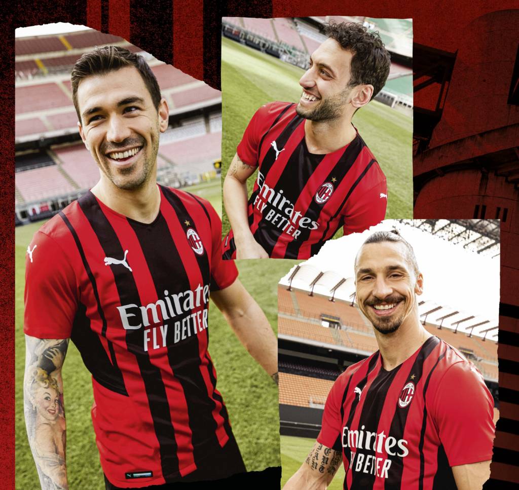 Confira as fotos do uniforme do Milan para a temporada 2021/22 - Gazeta ...