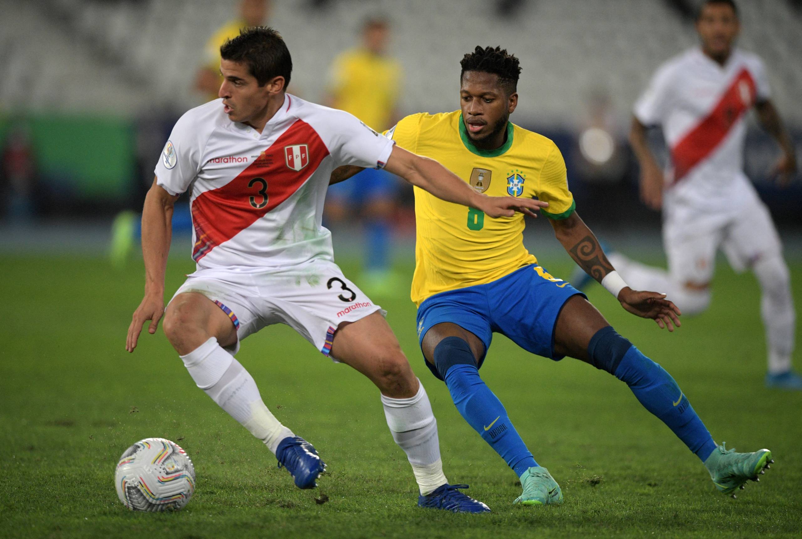 Veja as fotos da partida entre Brasil e Peru pela semifinal da Copa ...