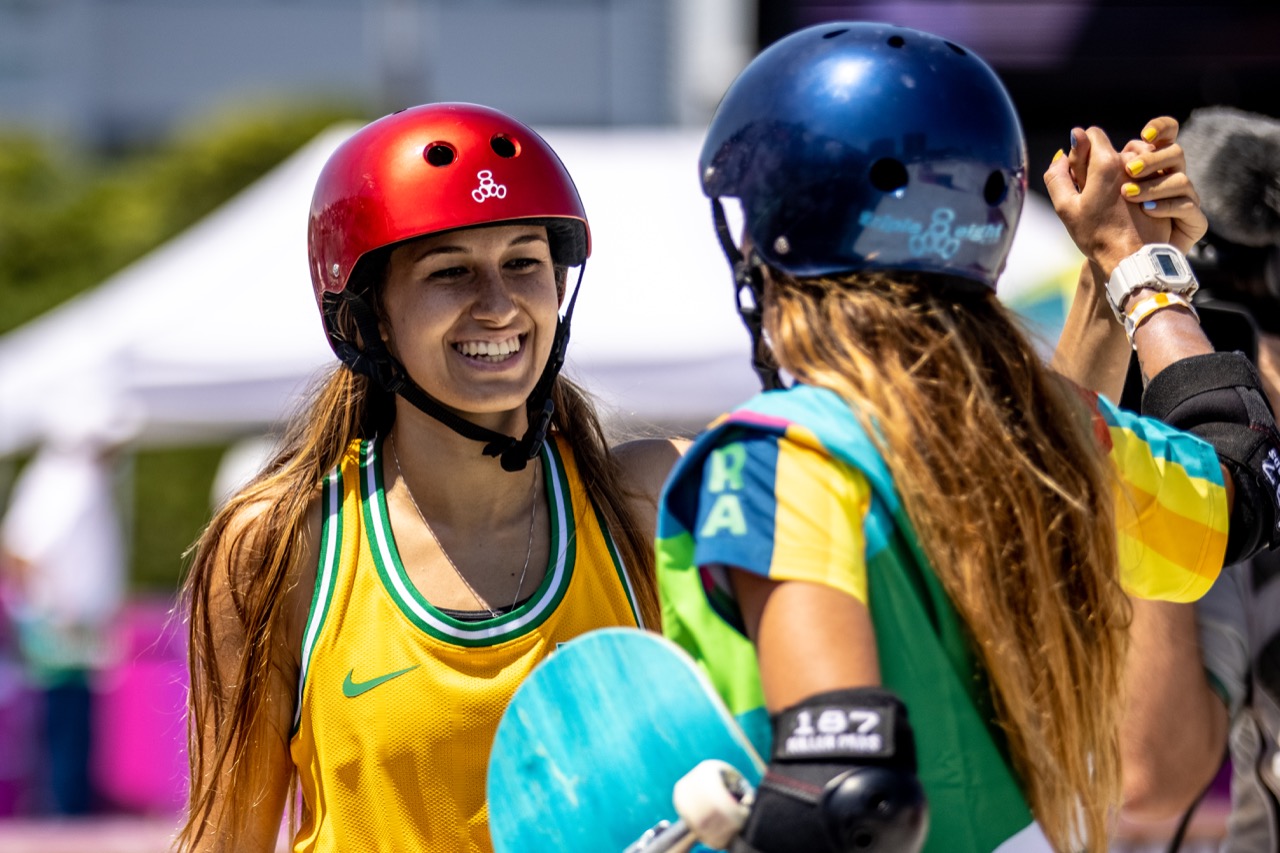 Dora Varella e Yndiara Asp ficam fora do pódio na final do skate park ...