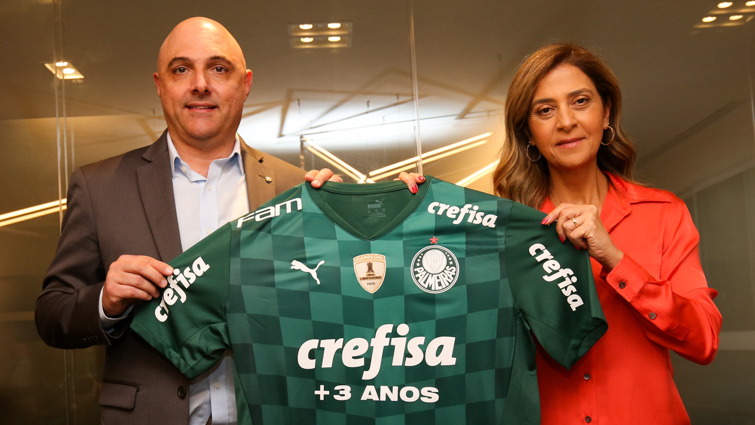 Palmeiras oficializa a renovação de contrato de patrocínio com a ...