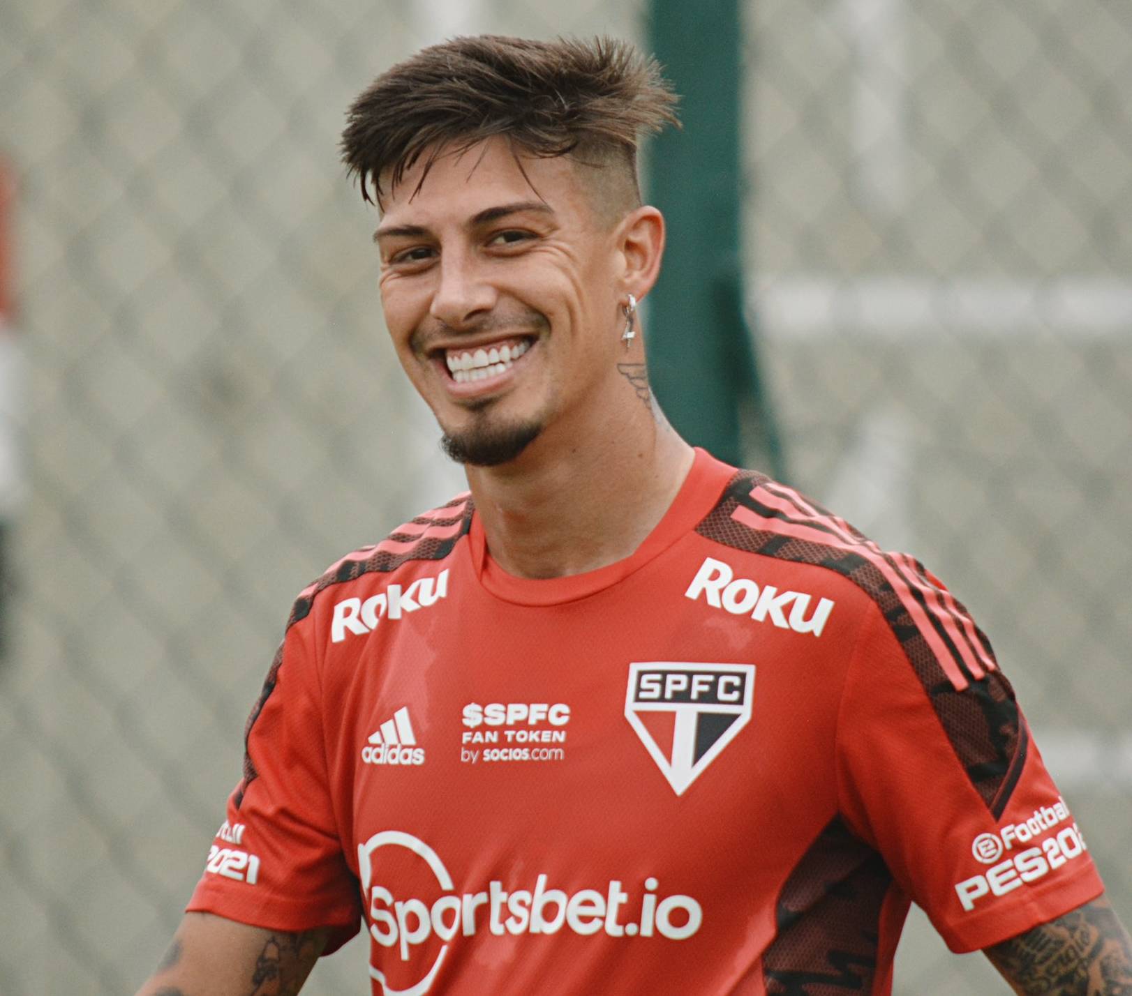 Rigoni faz seu primeiro treino com o elenco e se aproxima de retorno ...