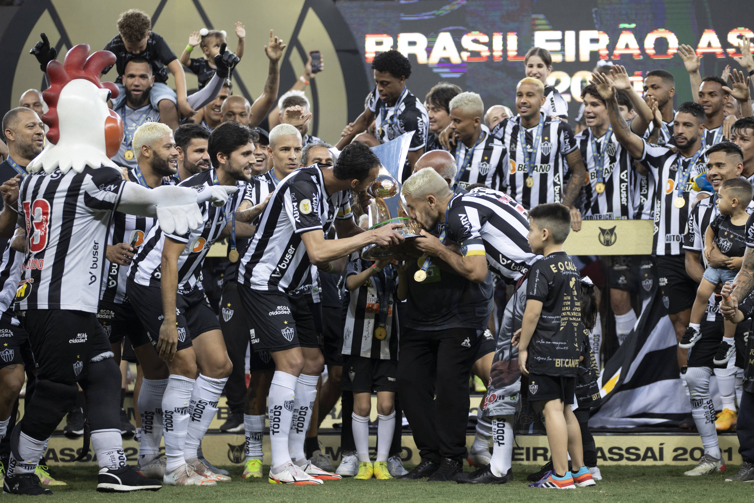 Atlético-MG celebra título do Campeonato Brasileiro; veja fotos ...