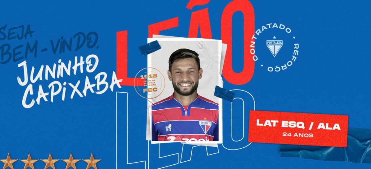 Juninho Capixaba, ex-Corinthians, é o novo reforço do Fortaleza para ...