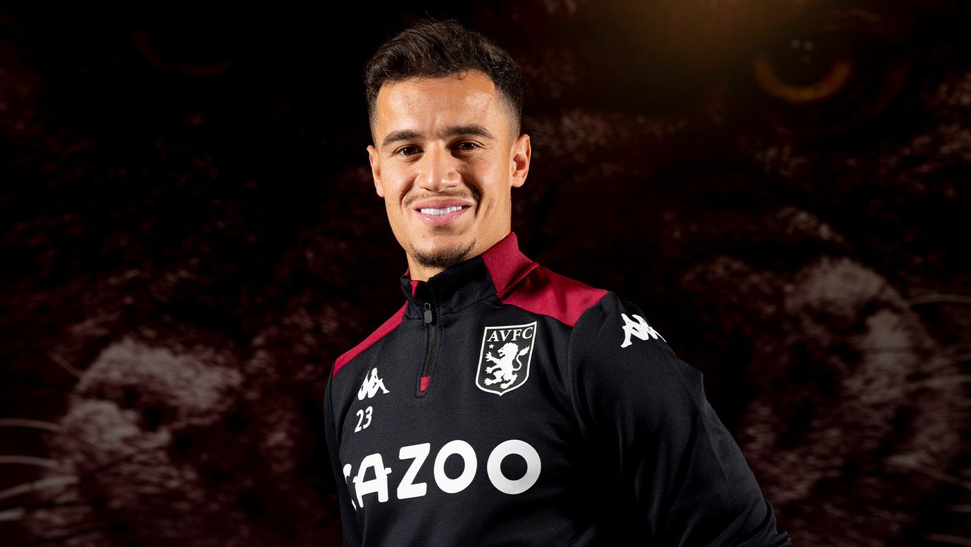 Philippe Coutinho acerta todos os passes em sua estreia pelo Aston ...