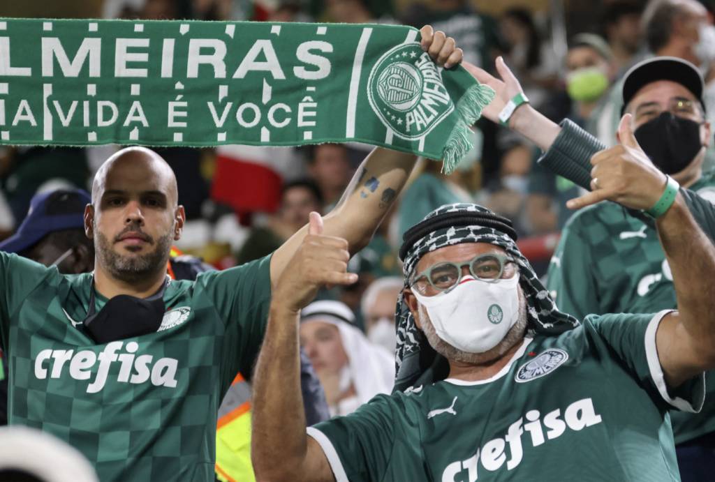 Veja as fotos da torcida do Palmeiras na final contra o Chelsea ...