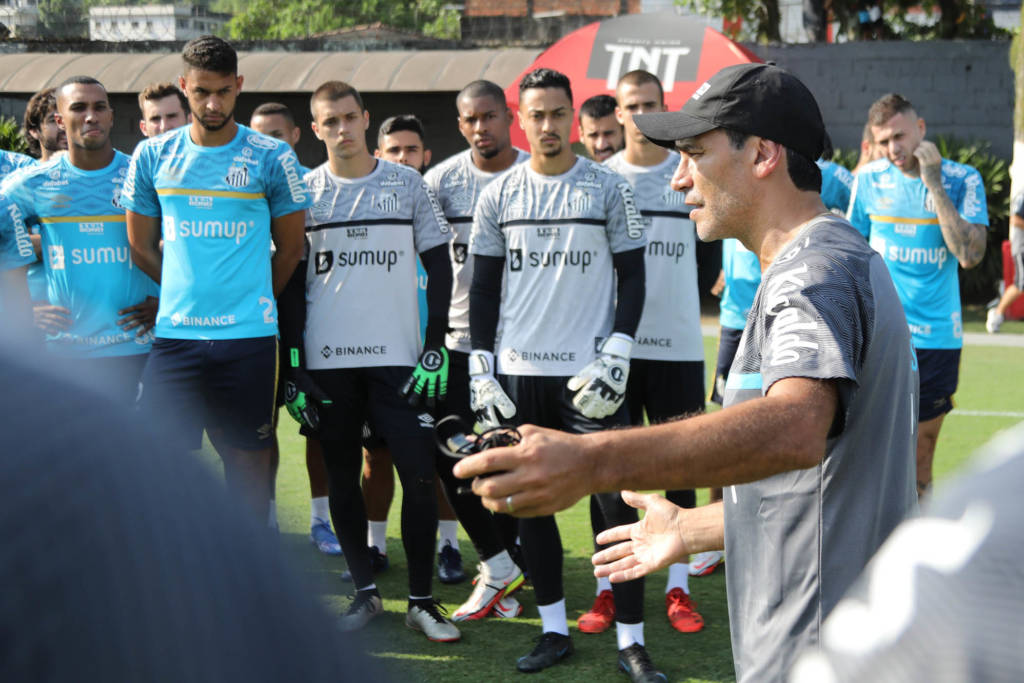 Veja Fotos Do Primeiro Treino Do Santos Sob O Comando De Fabián Bustos
