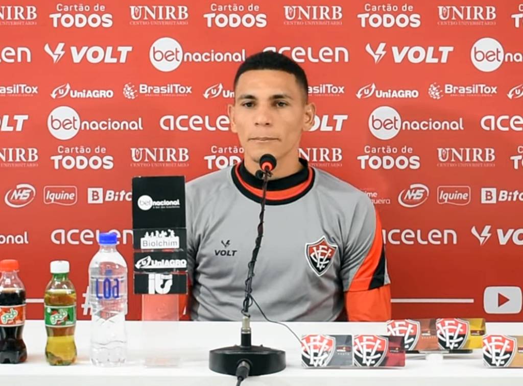 Léo Gomes acredita na classificação do Vitória diante do Fortaleza pela ...