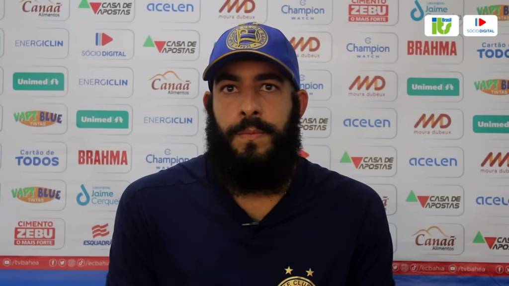 Danilo Fernandes comemora um ano de Bahia e mira classificação na Copa ...