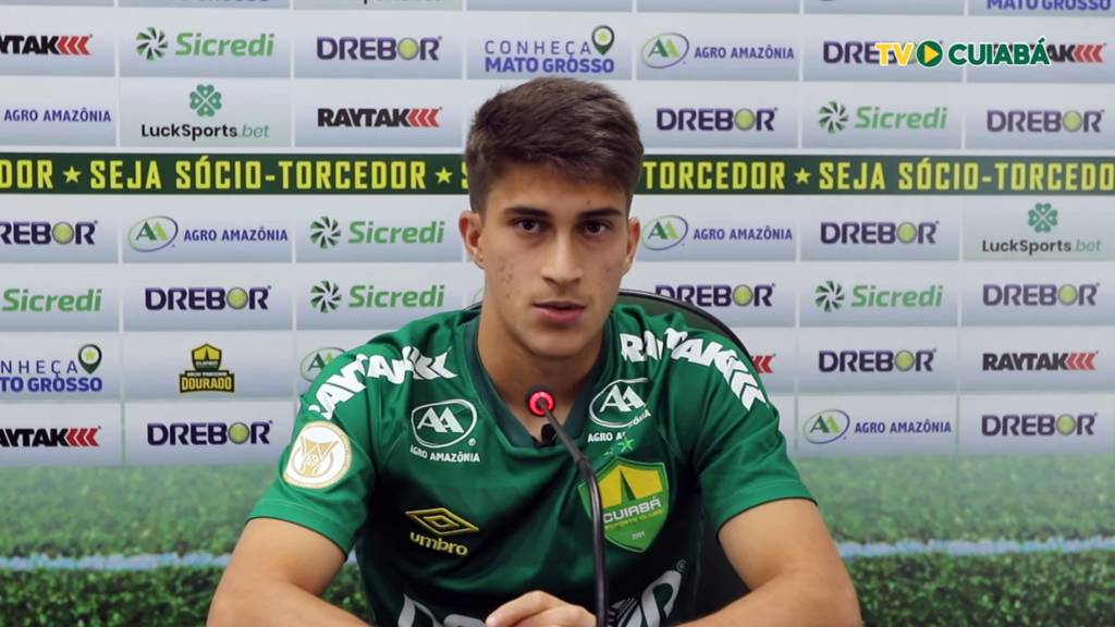 Cuiabá apresenta o meia-atacante Gabriel Pirani | Gazeta Esportiva