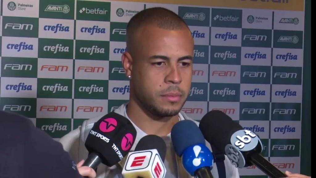 Mayke destaca vitória e apoio da torcida do Palmeiras em plena segunda ...