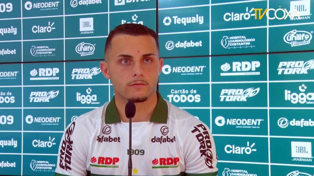 Ex-Internacional, volante Bruno Gomes é apresentado no Coritiba ...