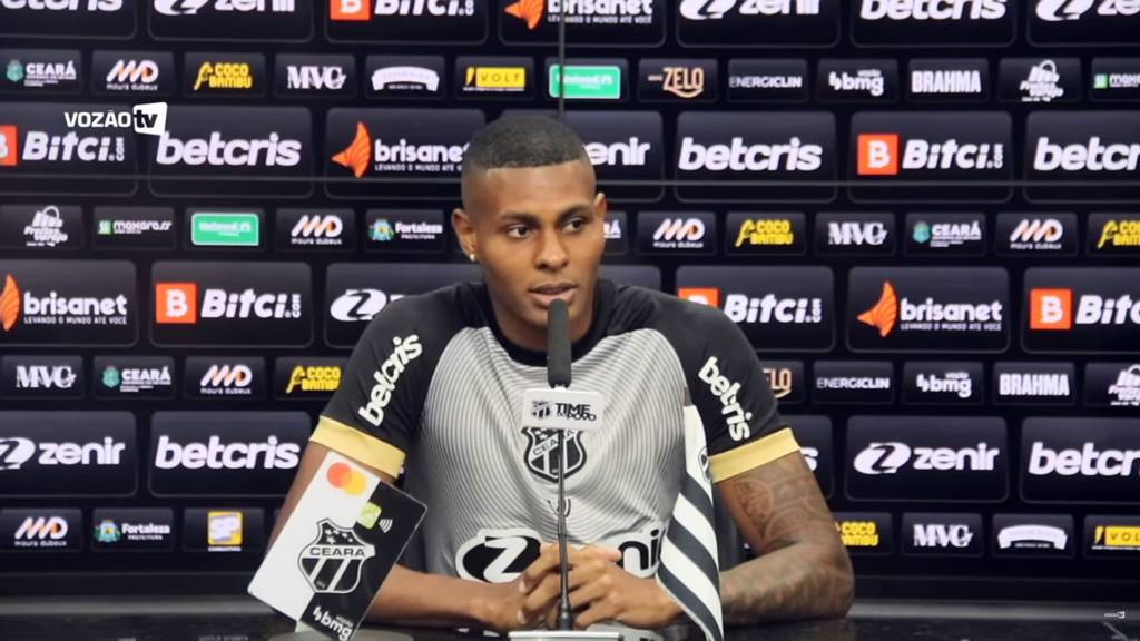 Atacante Cléber comenta sobre partida do Ceará diante do Palmeiras ...