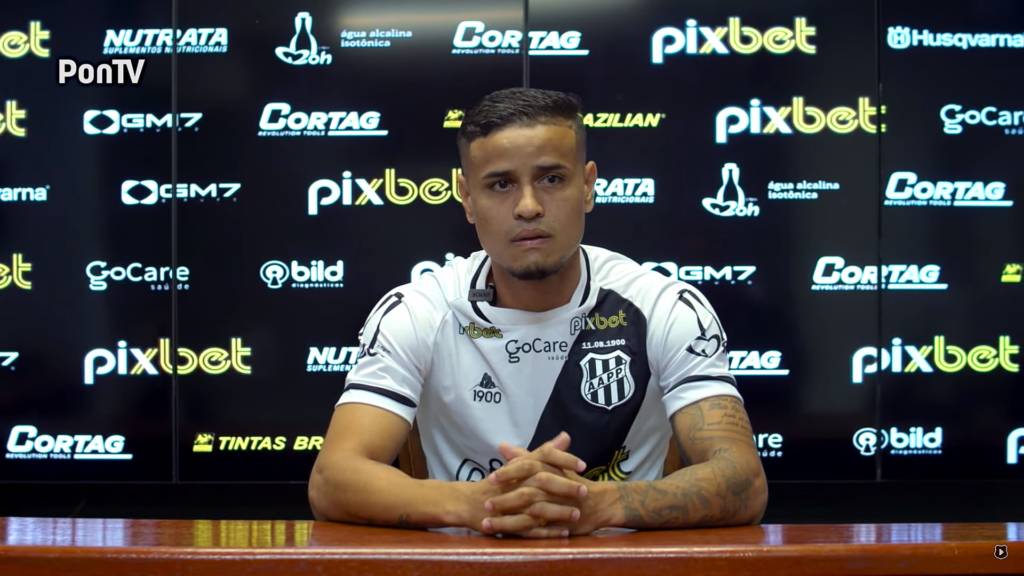 Ex-Flamengo e São Paulo, Everton é apresentado na Ponte Preta - Vídeos ...