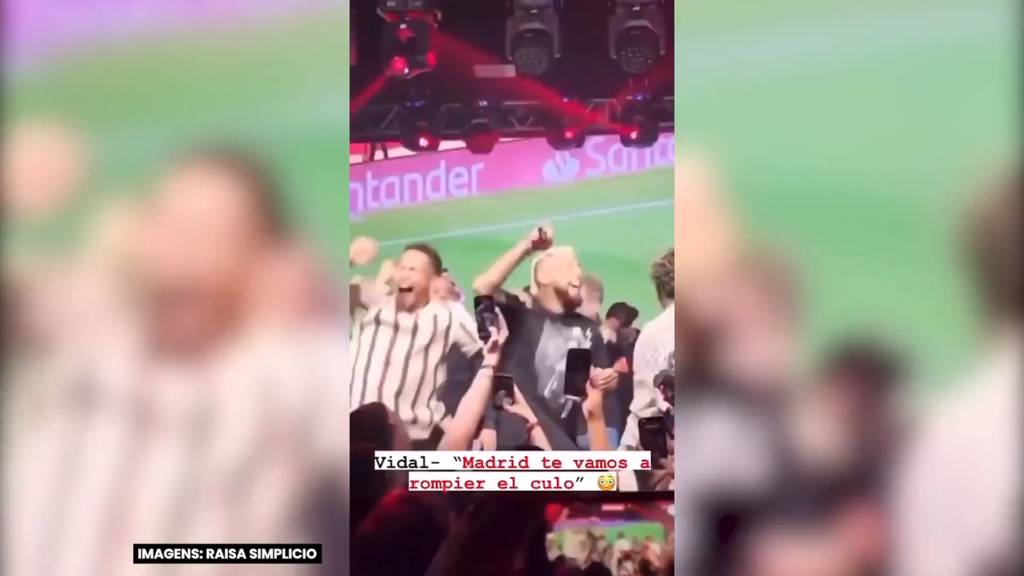 Provocou! Vidal manda recado exaltado ao Real Madrid em comemoração do ...