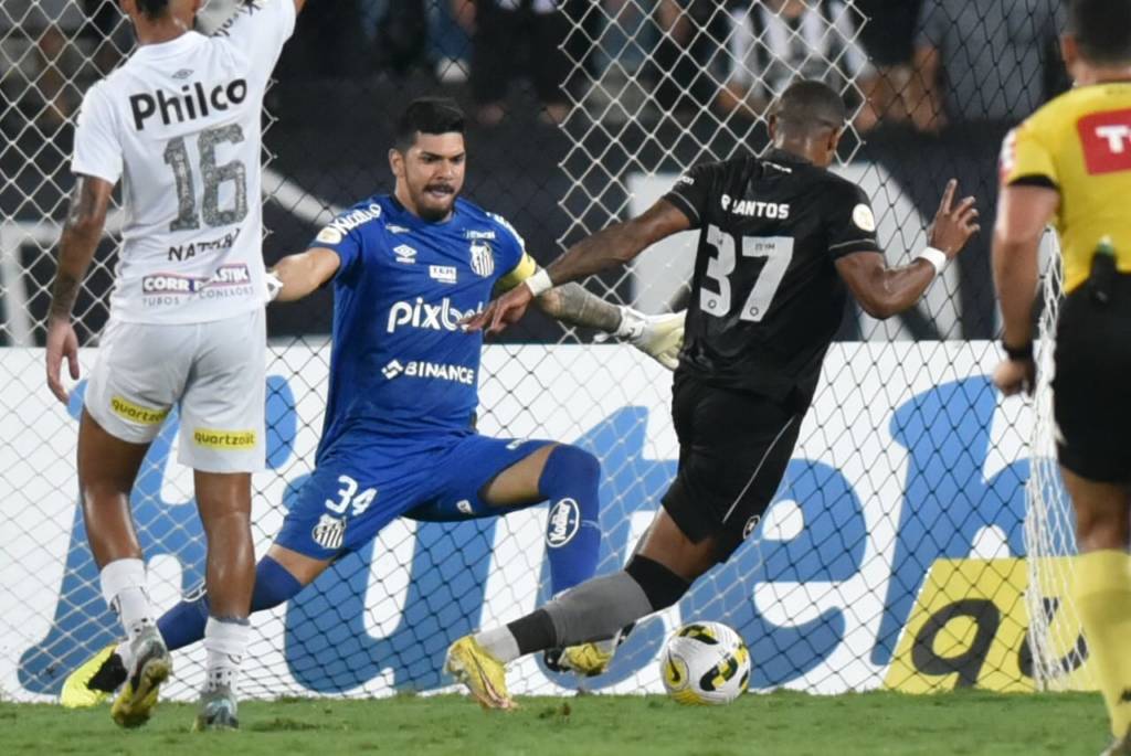 Veja quem foi mal e quem se salvou na derrota do Santos para o Botafogo ...
