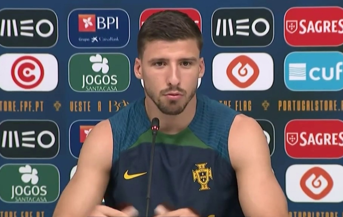 Rúben Dias: "O foco atual é vencer de Gana e nada mais" - Gazeta Esportiva